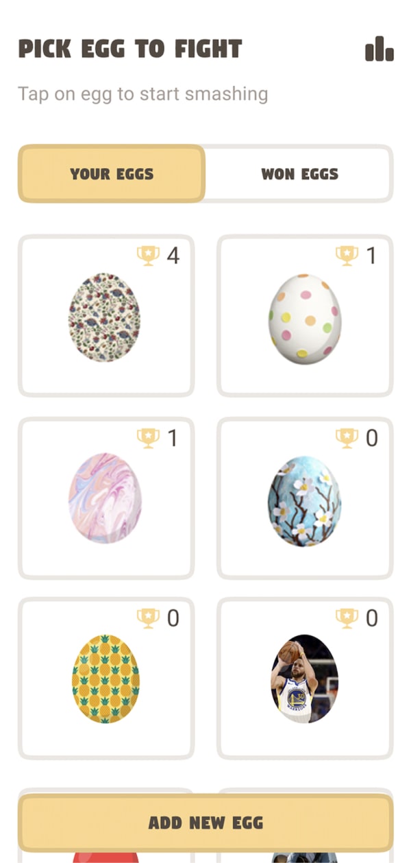 Crystal Pigeon - Egg Smash